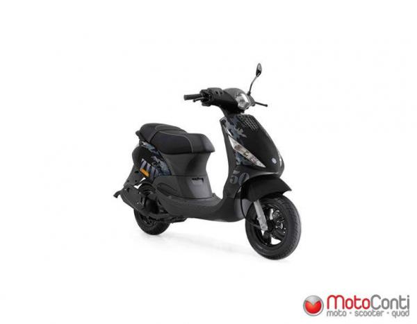 MotoConti - Scooter Piaggio ZIP 50 4T Matt Black 2019